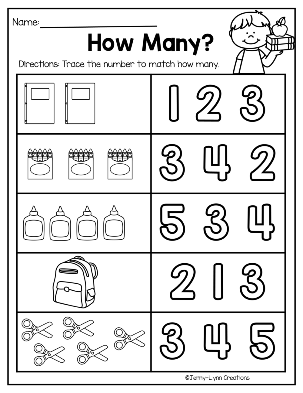 Printable Preschool Math Games - Printable Math Worksheets