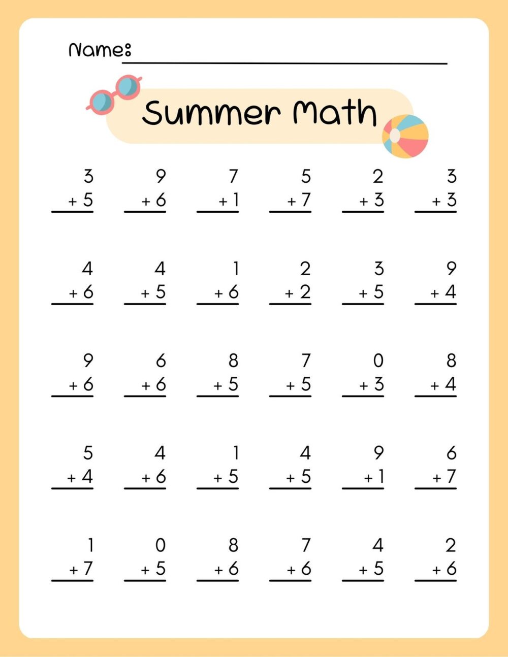 3rd Grade Free Printable Math Worksheets - Printable Math Worksheets
