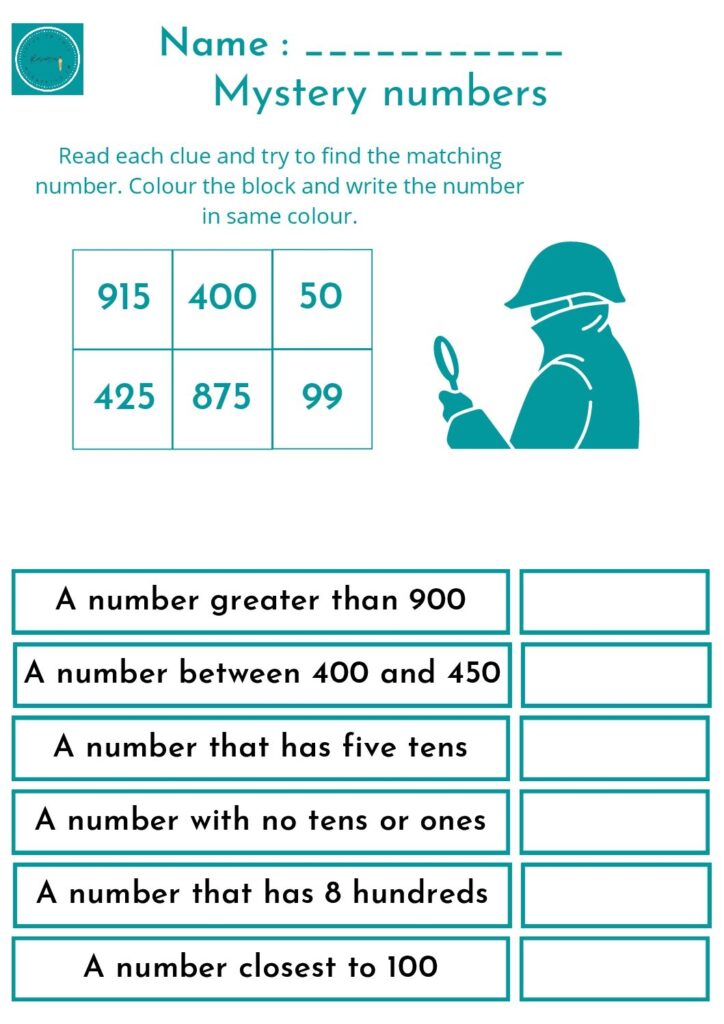 Math Mystery Worksheets Pdf Free Printable - Printable Math Worksheets