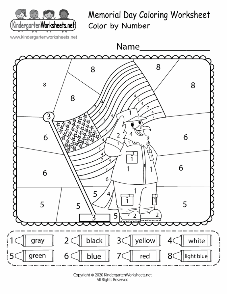Free Printable Memorial Day Math Worksheets - Printable Math Worksheets